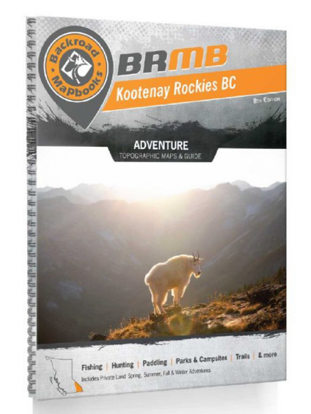 Backroads Mapbook - Kootenay Rockies BC – Elk River Guiding Online Store